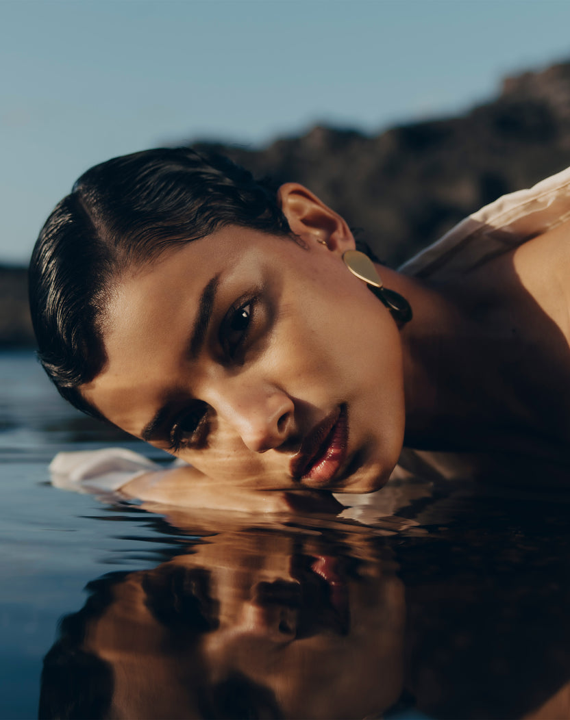 Polène | 벨트 - Umi(우미) 벨트 - 블랙 그레인